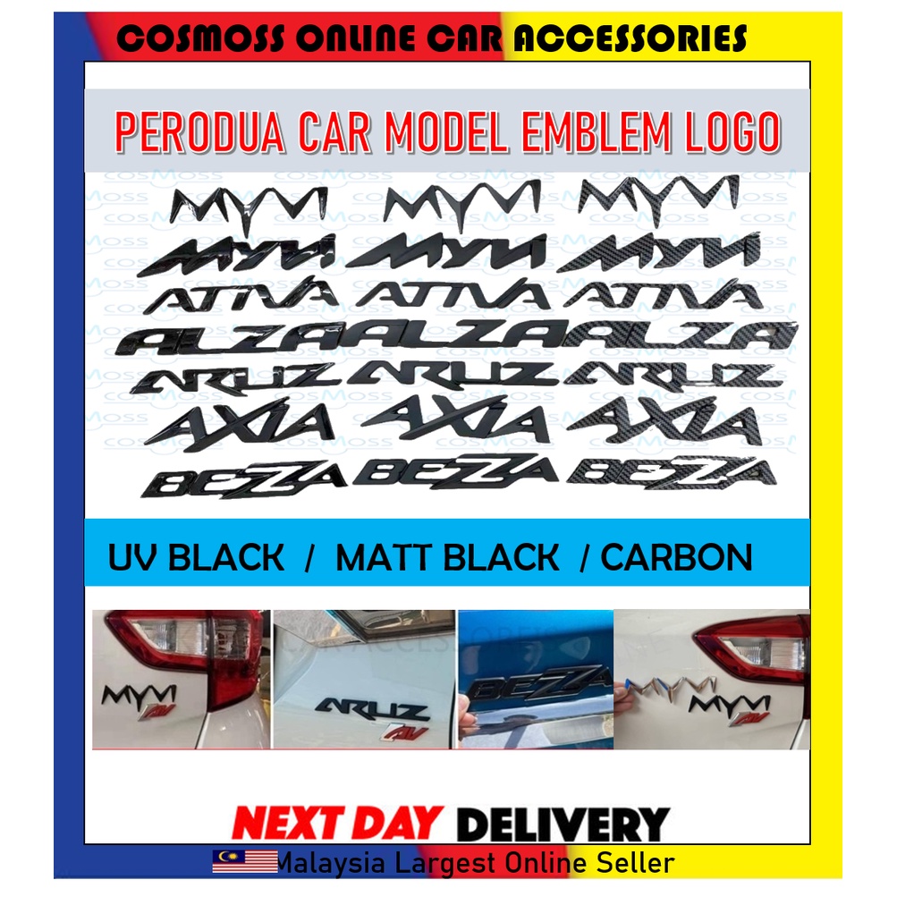 Abs Emblem Logo Perodua Bezza Aruz Ativa Axia Alza Myvi old lagi Best ...