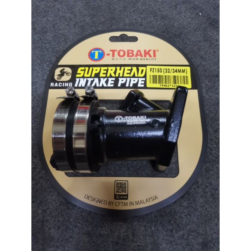SUPERHEAD RACING INTAKE PIPE FZ150/I (TOBAKI) | Shopee Malaysia