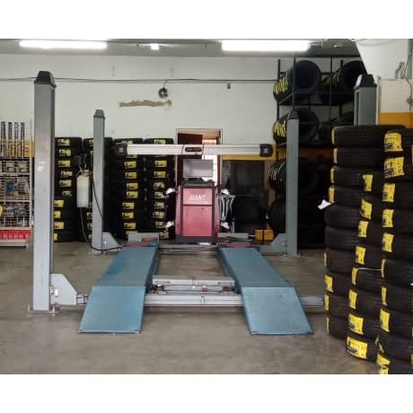 OEM104 GIANT HUNTER 4.5T 3D FOUR POST LIFT / 4.5T FOUR POST JACK / 4.5T ...