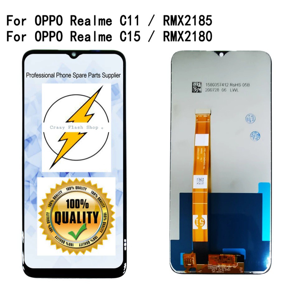 REALM C11/C12 /C15 /OPPO A15 A15s A16K NARZO 20 /30A LCD TOUCH SCREEN DIGITIZER | Shopee Malaysia