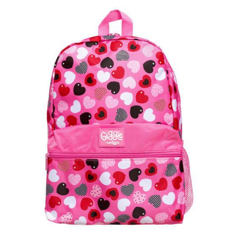 Smiggle Giggle Backpack Love Pink Original | Shopee Malaysia