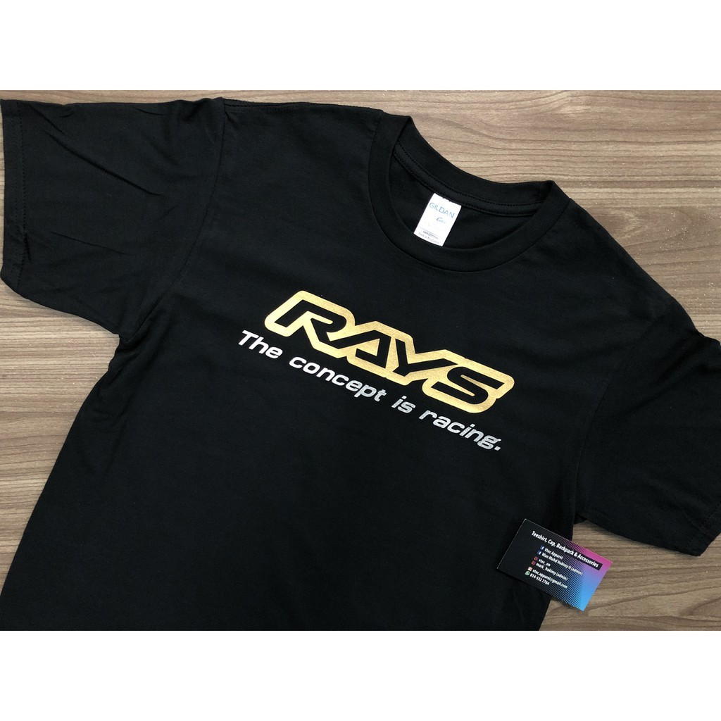 RIM Rays Volk Racing TE37 RE30 CE28 Motorsports (Black Tshirt) | Shopee ...