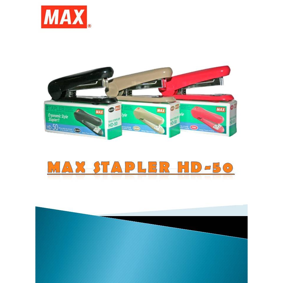 (ESA)MAX STAPLER HD-50 (RANDOM COLOUR) | Shopee Malaysia