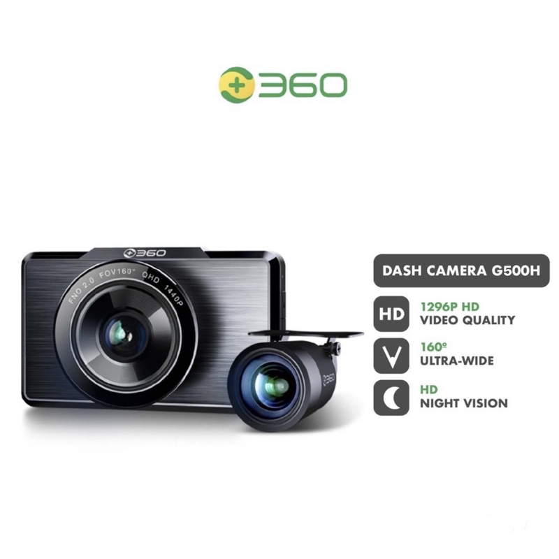 [360] G500H Dash Cam | Shopee Malaysia