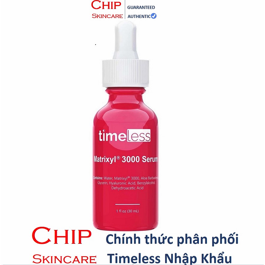 Timeless Matrixyl 3000 Anti-Aging Serum [M3000] 30ml Skincare Chip ...
