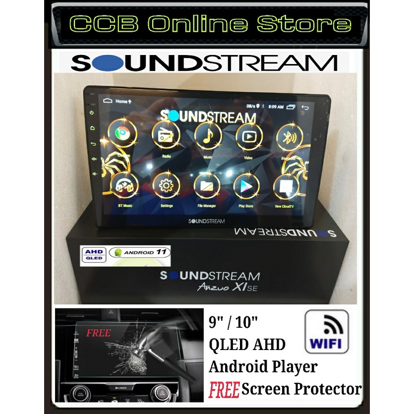 Promosi Package for SOUNDSTREAM QLED 1+16GB or 2+32GB 9" / 10" IPS AHD ...