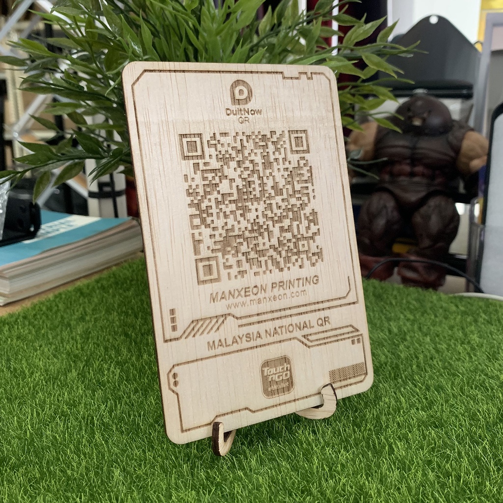 eWallet QR CODE Duit Now TNG Touch N Go / Maybank QRPAY / GrabPay Sign ...