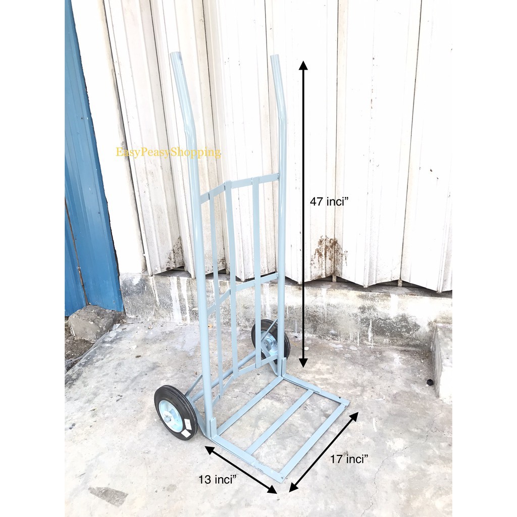 Heavy Duty Hand Trolley 8inch /Troli Besi / Hand Truck (READY STOCK ...