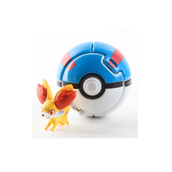 2pcs/set Anime Pokémon Pokeball Figures Go Touch a Reversible Explosive ...