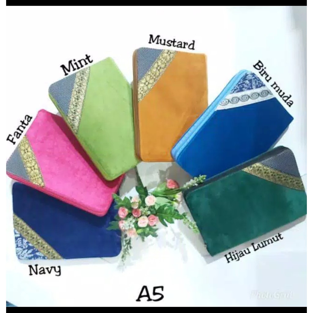 Cover Al-Quran Cantik Size A5 Premium Quality/ cover quran premium ...