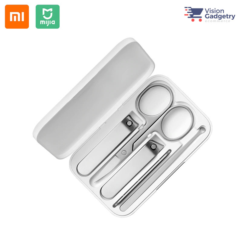 Mi Mijia Nail Clipper Manicure Pedicure Set 5pcs Stainless Steel ...
