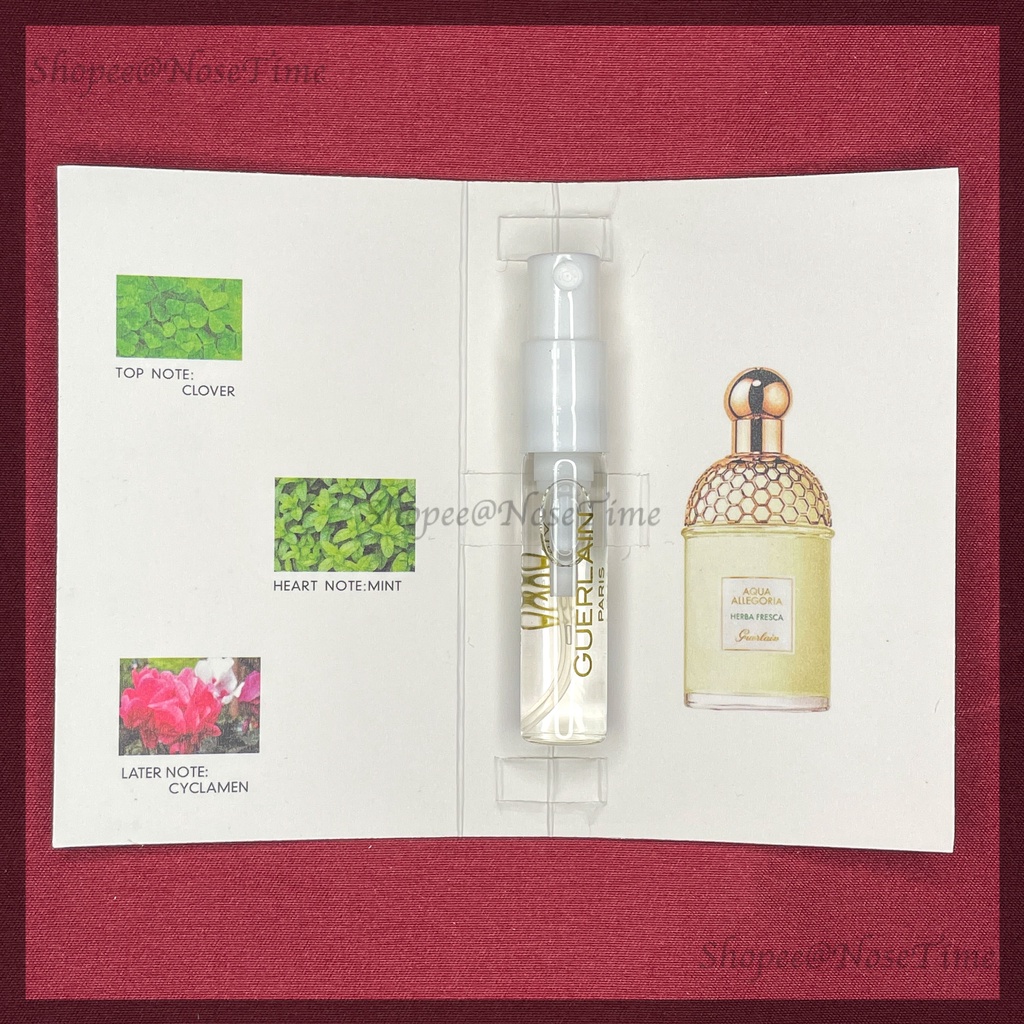 [ Ready Stock ] MINI PERFUME 💗Guerlain Aqua Allegoria Herba Fresca ...
