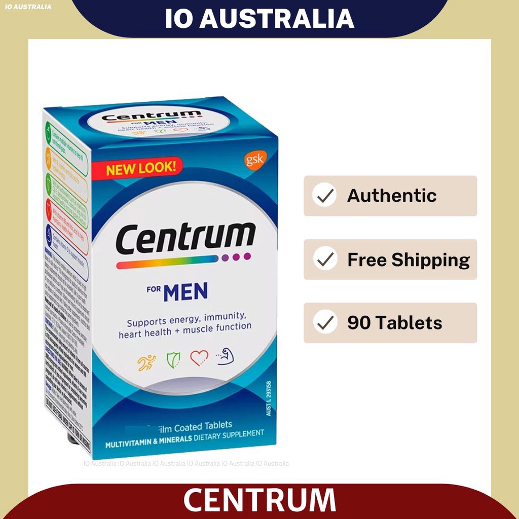 Centrum For Men 90 Tablets | Shopee Malaysia