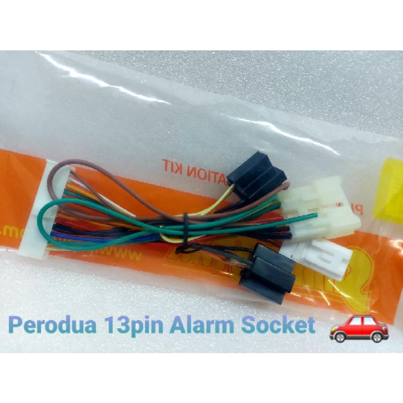 Perodua 13Pin Alarm Socket Connector | Shopee Malaysia