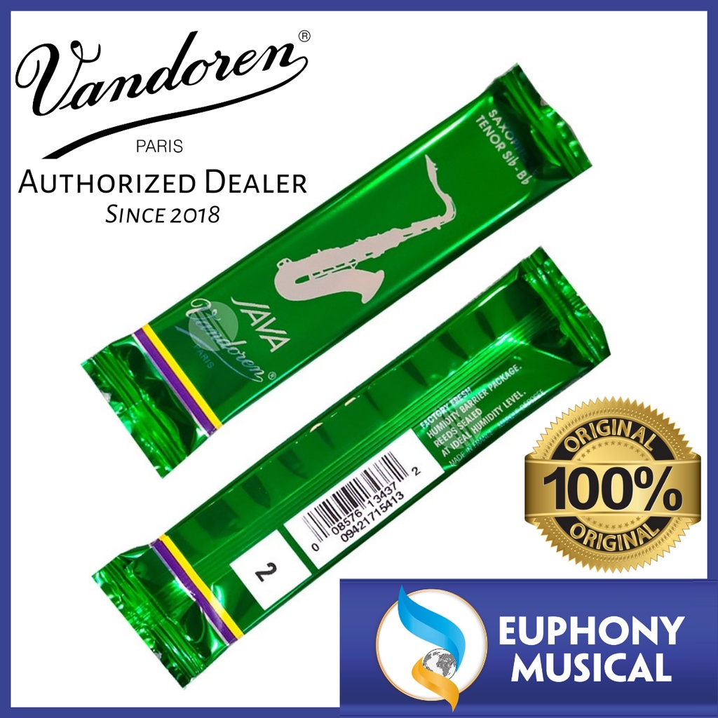 Vandoren JAVA 2 Tenor Saxophone Reed (1/piece) | Shopee Malaysia