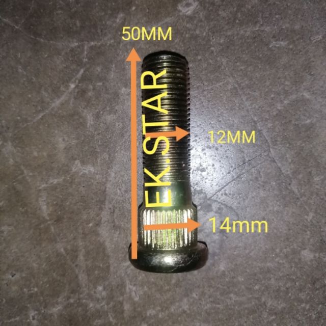 NISSAN SENTRA B13 B14 Y10 T11 FRONTIER D22 WHELL BOLT LUG SCREW TYRE ...