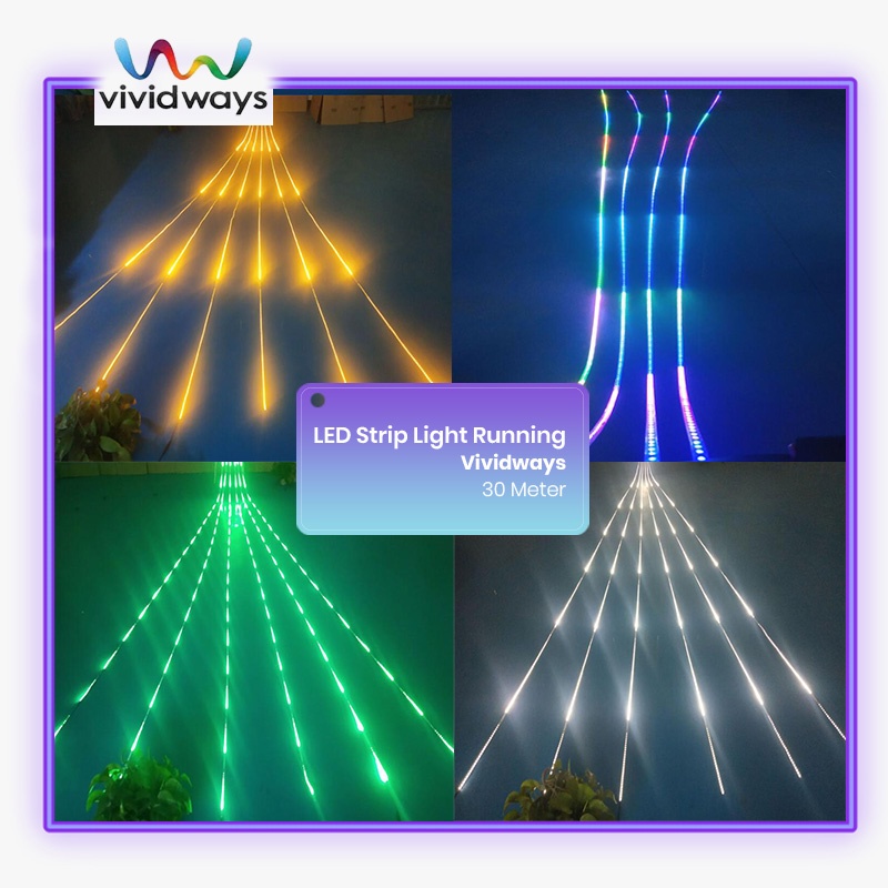 K2 VIVIDWAYS LED STRIP LIGHT (THUNDER) 10 METER 30 METER STRIP 24V ...