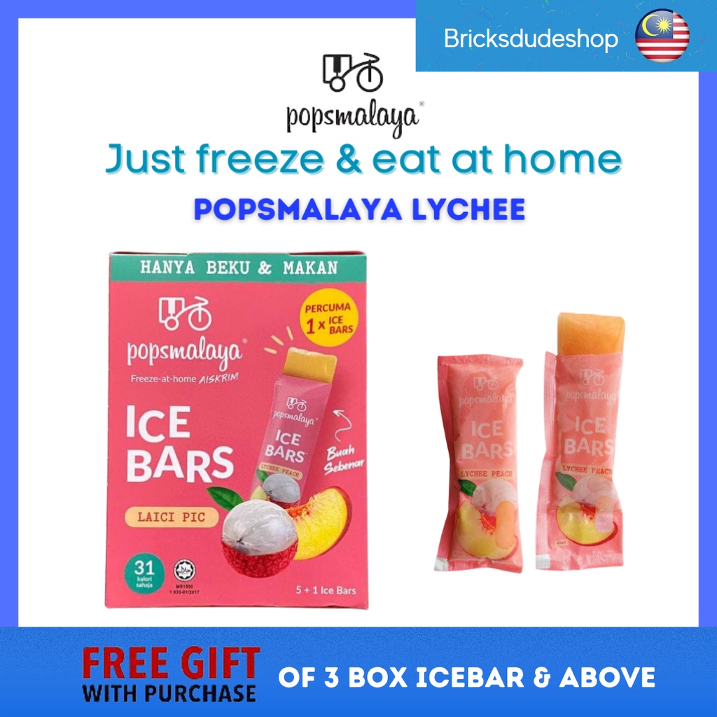 Aiskrim Pop Malaya Ice bar Lychee Peach RM10 Ice Bar Pop Malaya ice ...