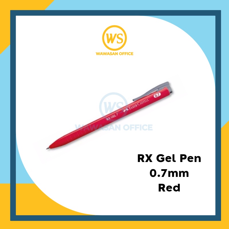 Faber Castell RX Gel Pen 0.5 0.7 Gel Pen / Faber Castell Pen / Faber ...