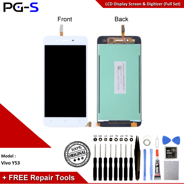 FullSet Ori LCD Vivo Y53 LCD Touch Screen & Digitizer White | Shopee ...