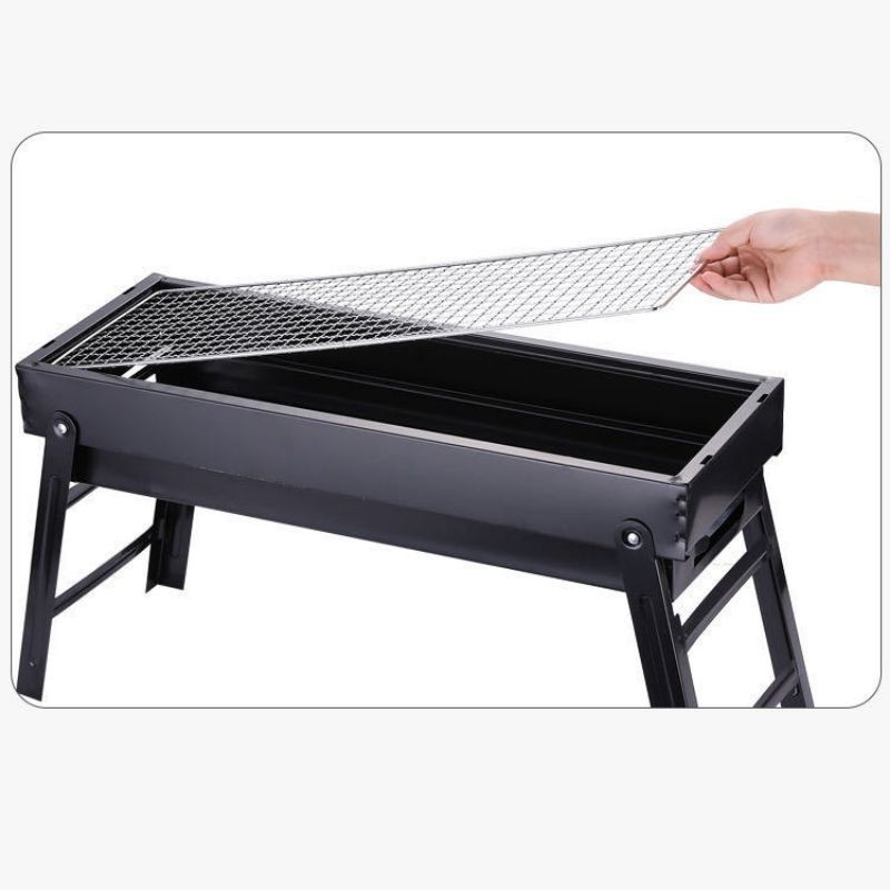 Folding Big Size Portable BBQ Grill Outdoor Barbecue BBQ Pemanggang ...