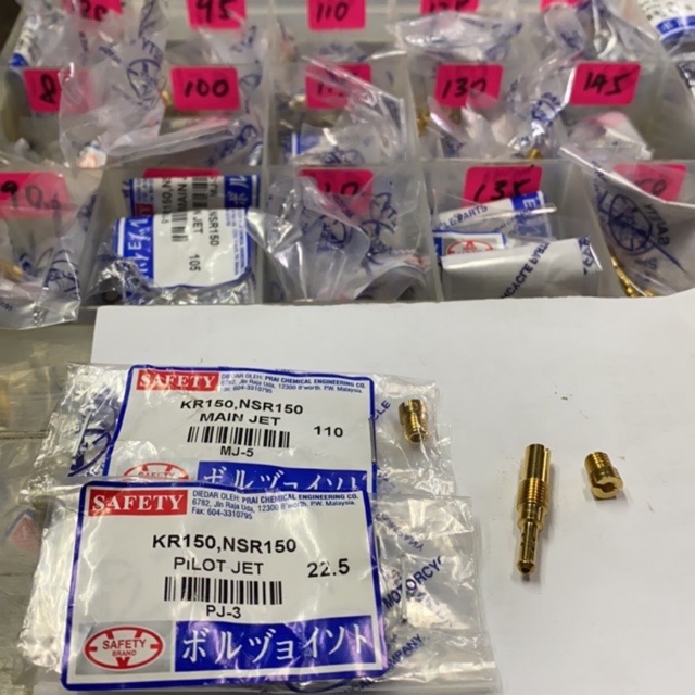 Pilot jet Safety NSR 150 RXZ Y125 Lc135 yamaha Lc 135 Y125Z Y125Zr ...