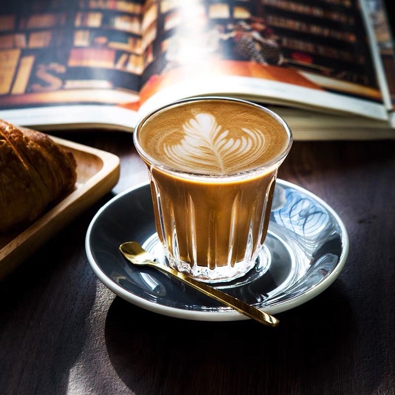 [READY STOCK] 200ml DIRTY LATTE GLASS CAFE INS STYLE CHAI LATTE ART ...