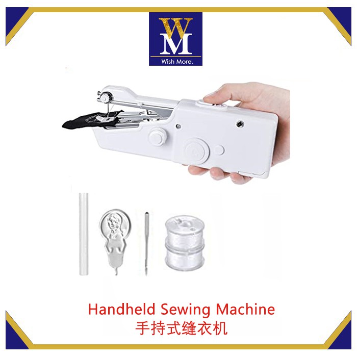 Ready Stock🔥Handy Stitch Mini Sewing Machine Cordless Handheld Cloth ...