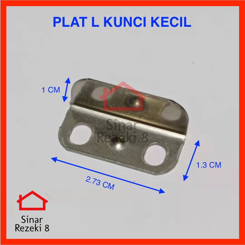 SIKU Small L Plate/Elbow Retainer Drawer Cabinet Holder Lock Shelf ...