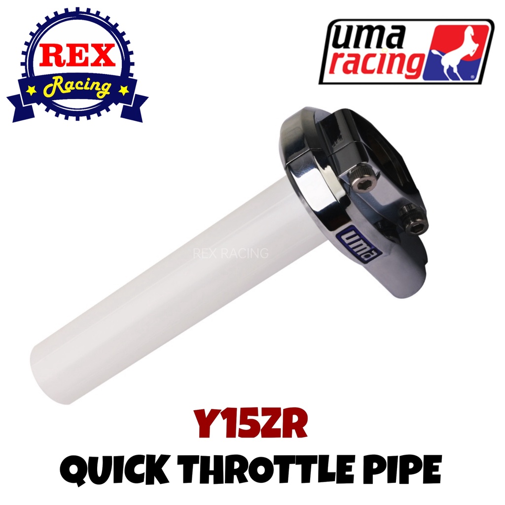 Y15ZR UMA QUICK THROTTLE PIPE (CHROME) | Shopee Malaysia