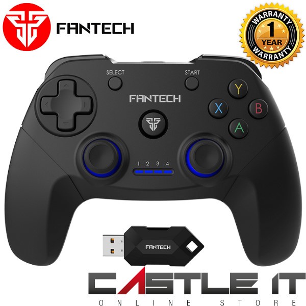 FANTECH WGP12 REVOLVER WIRELESS 2.4 GHz GAMING CONTROLLER GAMEPAD ...