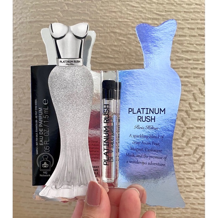 Sample/Vials Paris Hilton Platinum Rush EDP (1.5ml) | Shopee Malaysia