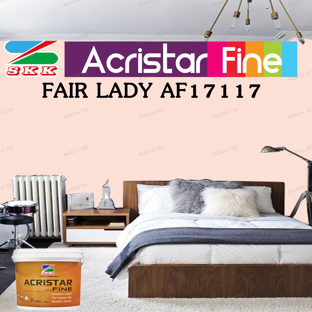 SKK ACRISTAR FINE 7L EMULSION INTERIOR WALL PAINT COLOR **OPTION 1/3 ...