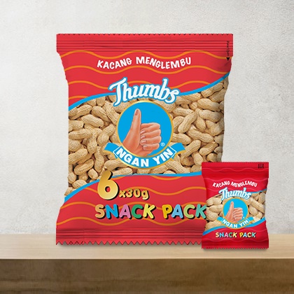 Thumbs Roasted Groundnut (30g x 6 Packs) | Shopee Malaysia