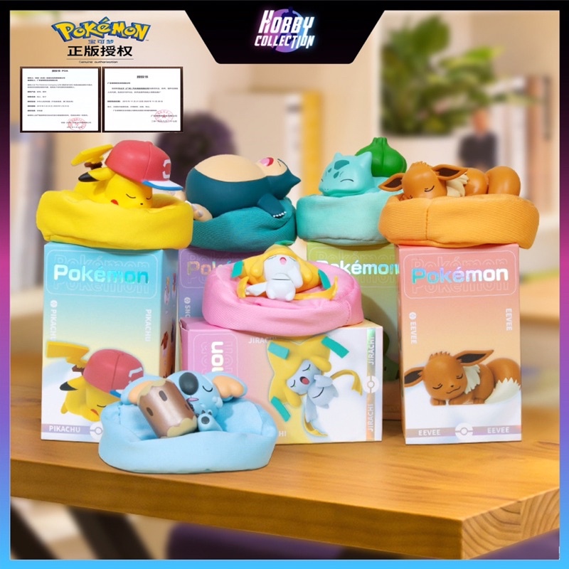 Pokemon Genuine Authorization Action Figures Original Pokemon Collection Toys Pikachu Eevee ...