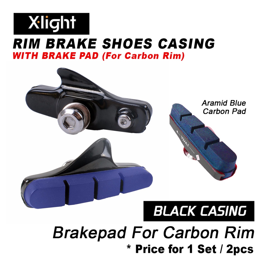 Xlight Shimano Rim Brake Pad Caliper Road Brake Alloy Shoe Case Brakes ...