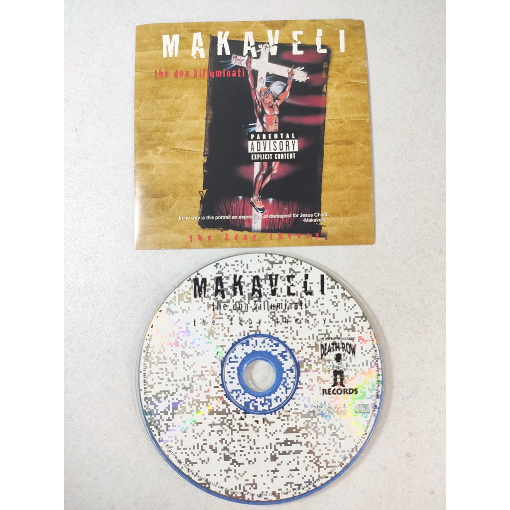 2PAC MAKAVELI - THE DON KILLUMINATI (THE 7 DAY THEORY) CD ALBUM ...