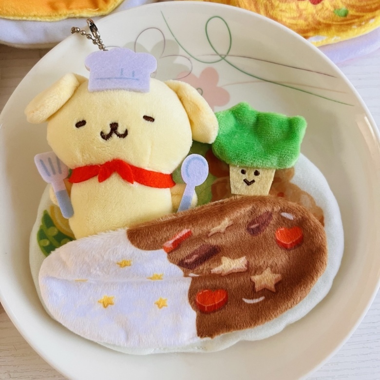 Sanrio Kuromi Hello Kitty Cinnamoroll Cosplay Chef Plush Toy Kawaii ...