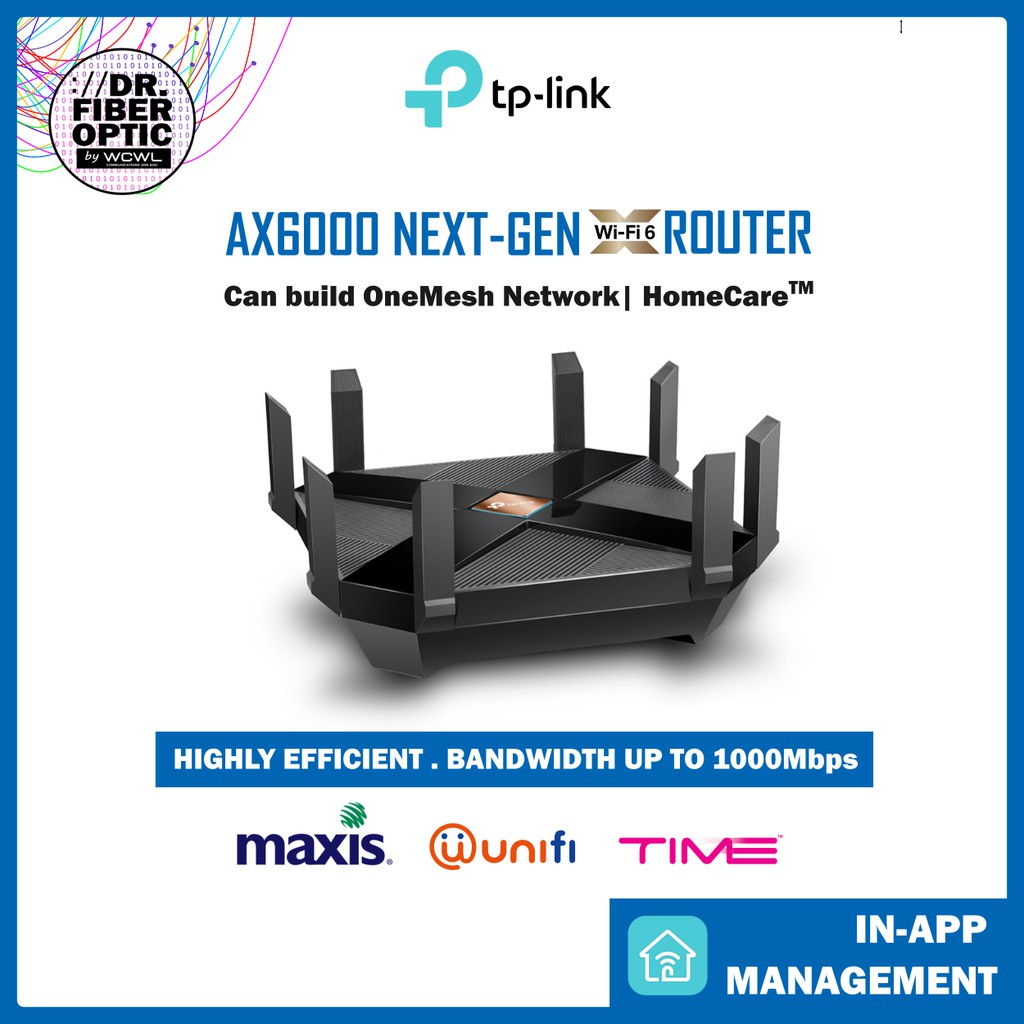 TP-LINK Archer AX6000 Next-Gen Wi-FI Router | Shopee Malaysia