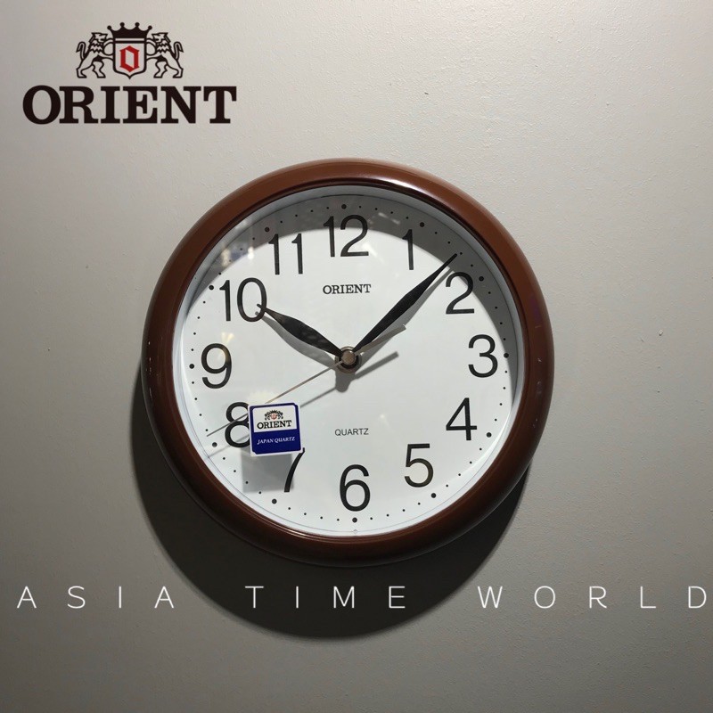 ORIENT WALL CLOCK JAM DINDING JAPAN QUARTZ ORIGNAL OTC016N213 ORIENTAL ...