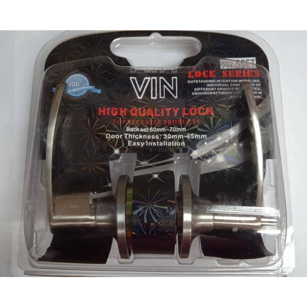 VIN Pemegang Tombol Kunci Pintu Rumah Bilik / VIN Tubular Lever Door ...