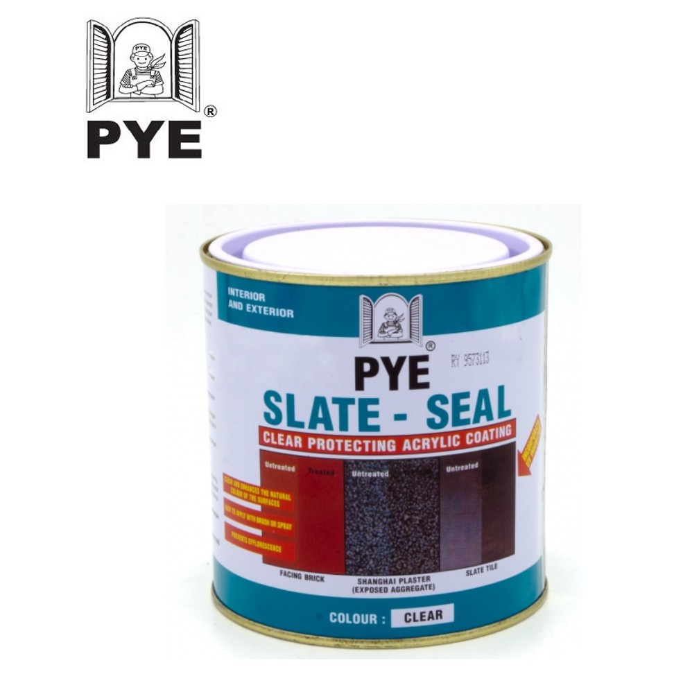 1L PYE Slate-Seal Clear Protecting Acrylic Coating PYE Slate-Seal ...