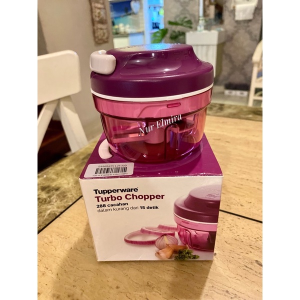 tupperware turbo chopper (1 set) | Shopee Malaysia