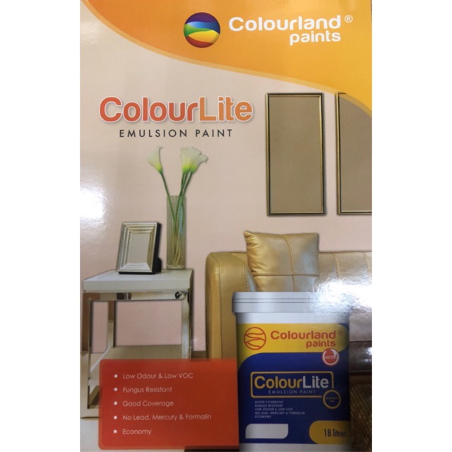 Colour Land Paint 1 Liter & 7 Liter | Shopee Malaysia