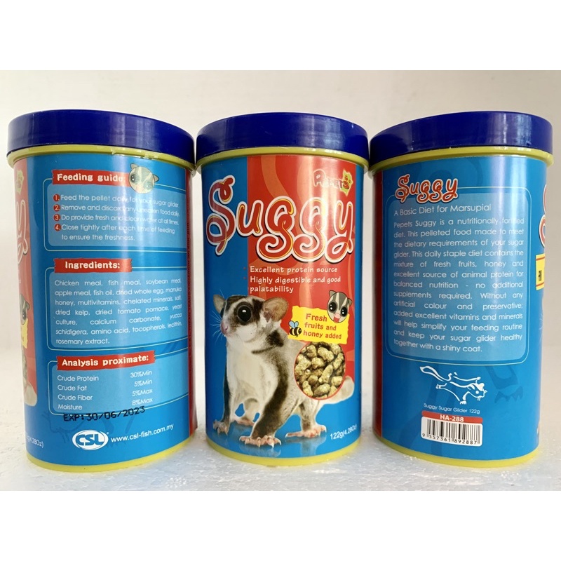 PEPETS SUGGY SUGAR GLIDER FOOD 122G | Shopee Malaysia