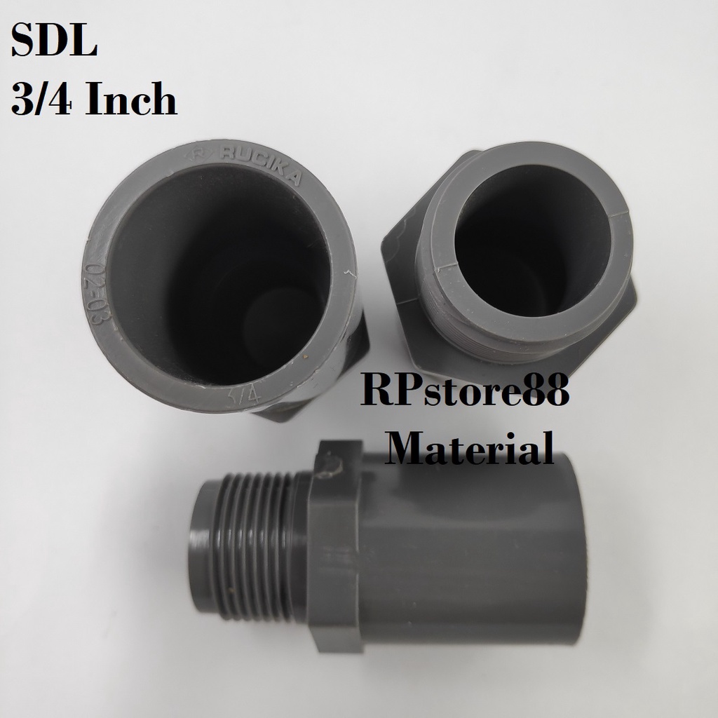 Pvc AW RUCIKA OUTER DRAT SOCK 3/4'' - SDL 3/4'' - VALVE SOCKET 3/4 INCH ...