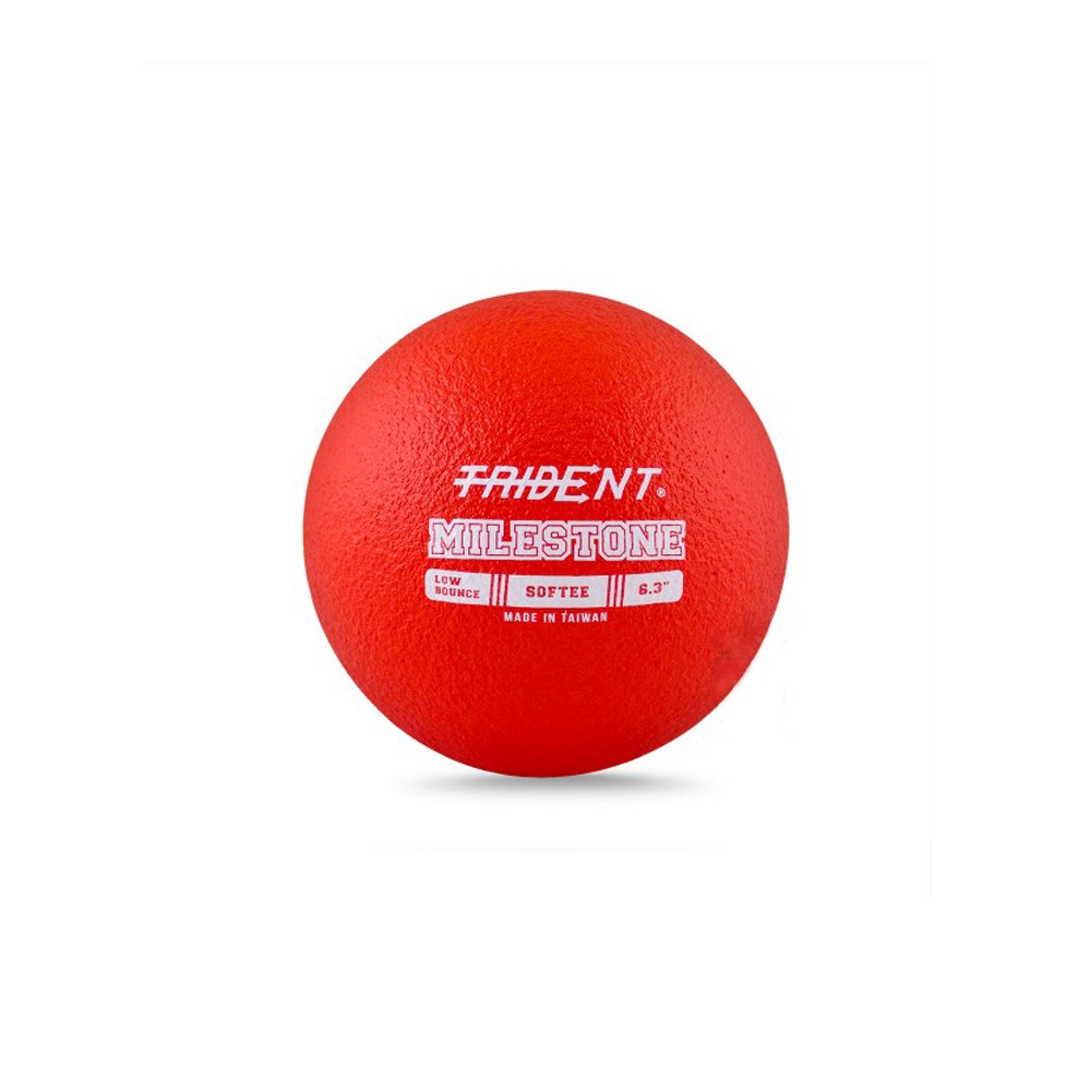 Trident Milestone Softee Low Bounce Dodgeball / Foam Ball (6.3 inches ...