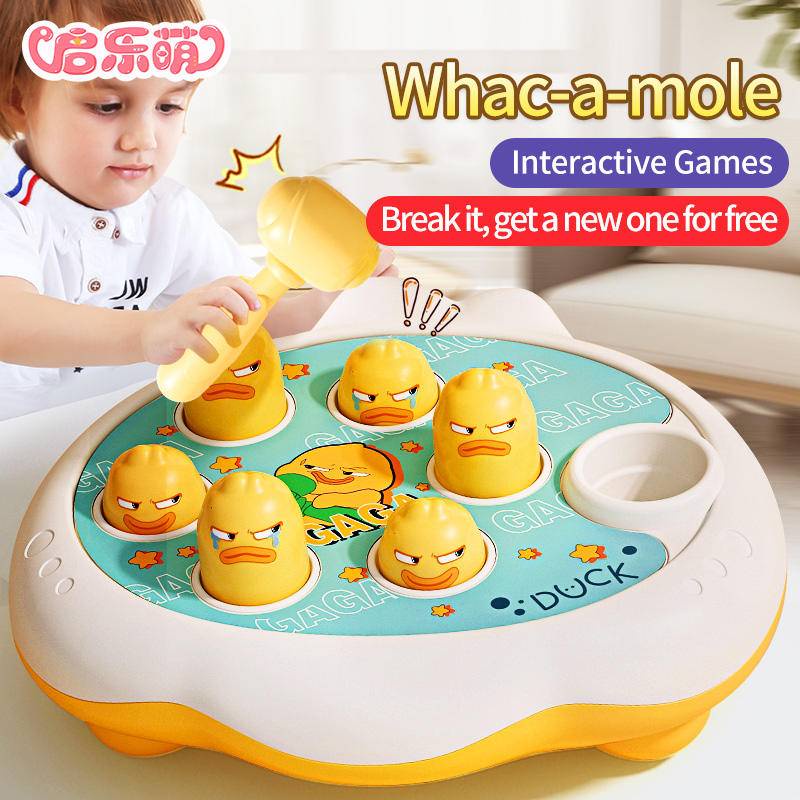 [Qilemeng] Ready Stock Whack-a-Mole Toys Hamster Hammer Toys Hamster ...