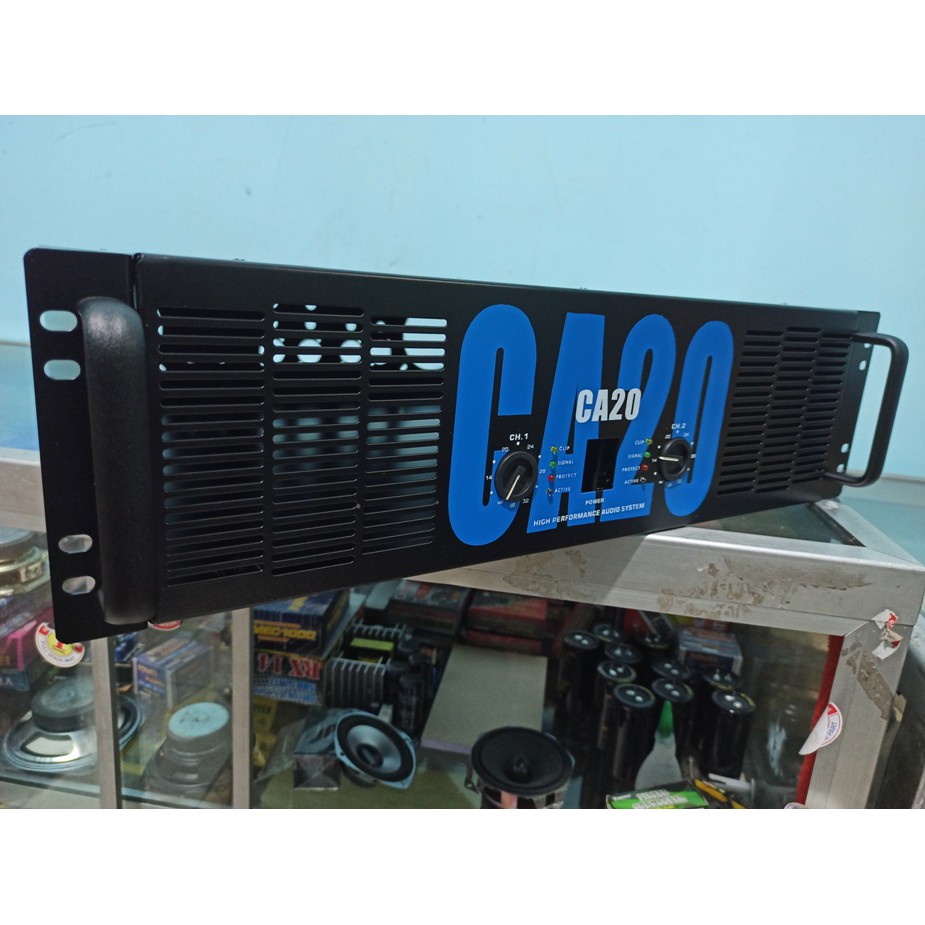 PROFESSIONAL SOUND SYSTEM CA20 POWER AMPLIFIER BOX PLUS FRONT PANEL ...