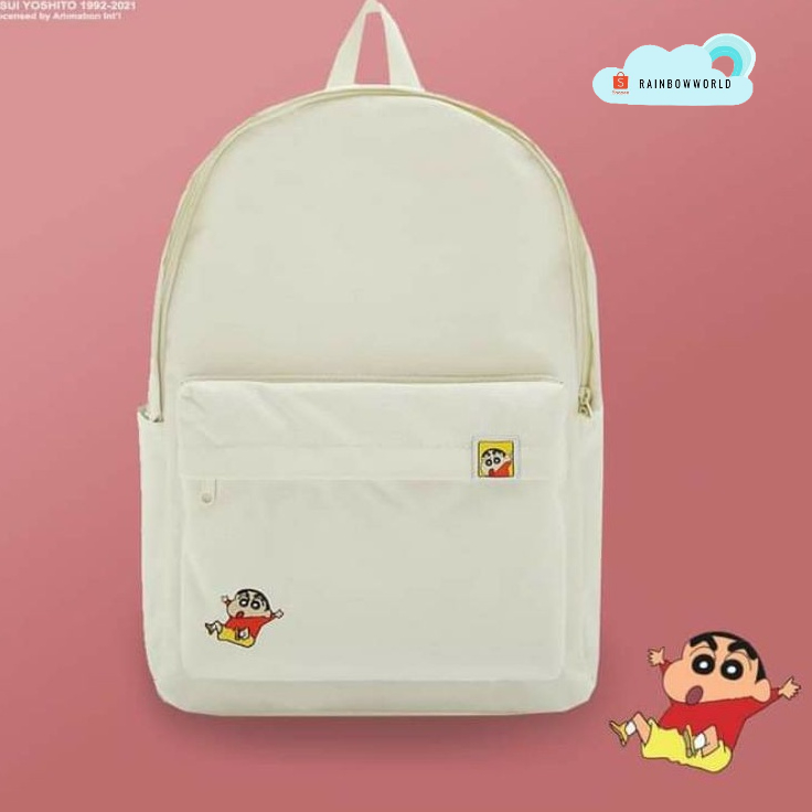 [Yellowish] CRAYON SHIN CHAN BACKPACK UNISEX | Shopee Malaysia